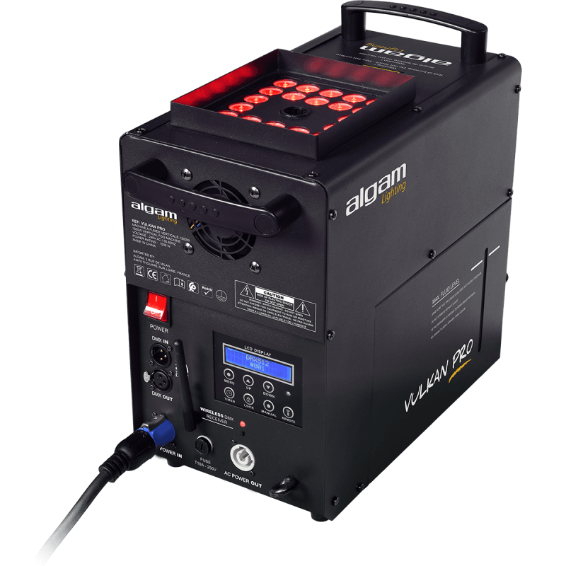 LAL VULKAN-PRO Vulkan - Machine effet CO2 vertical-horizontal 1500W ...